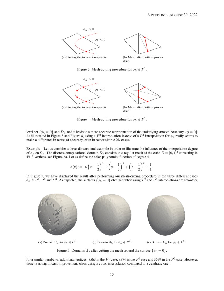 A Shape Optimization Algorithm Based On Directional Derivatives For