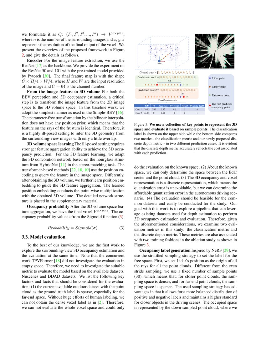 A Simple Attempt For 3d Occupancy Estimation In Autonomous Driving Deepai