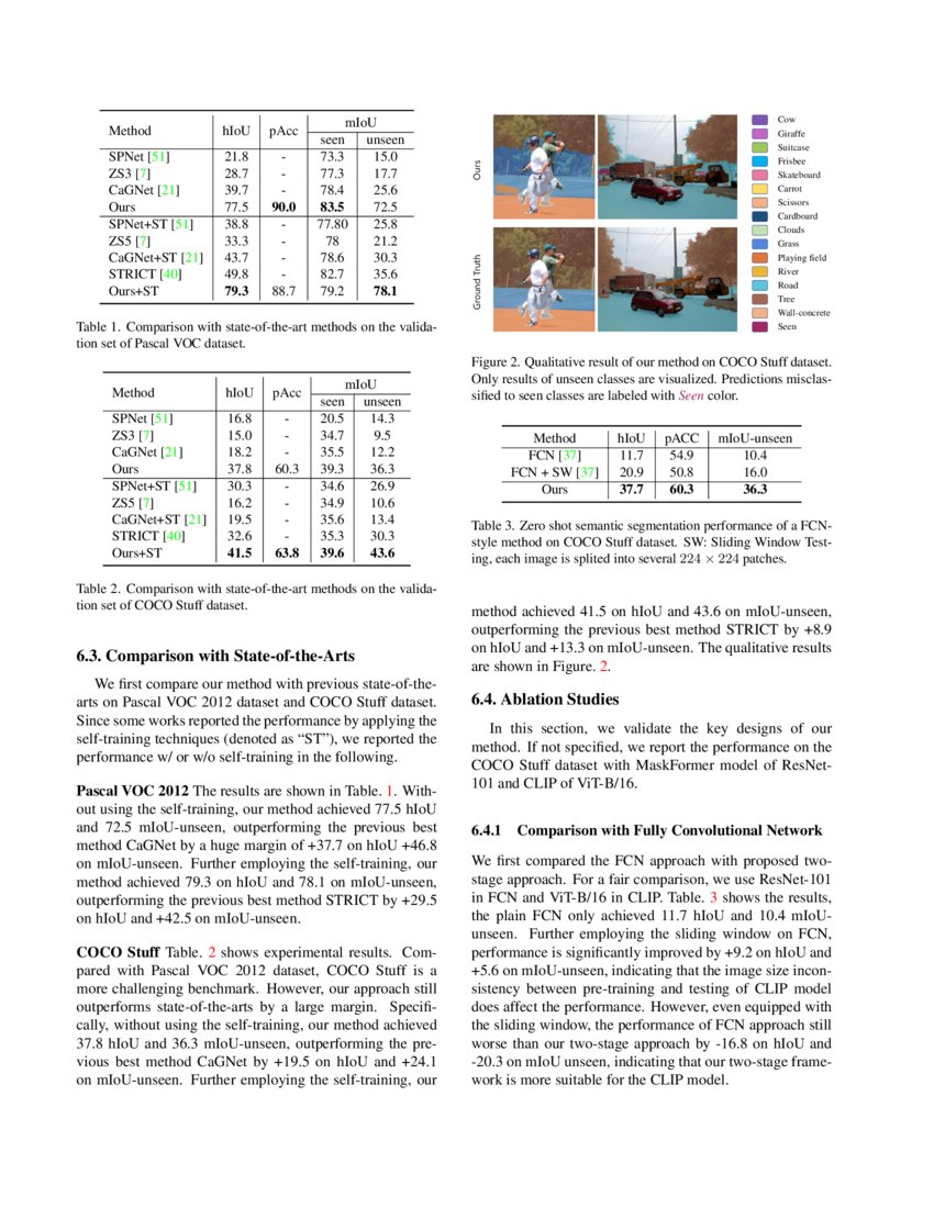 A Simple Baseline for Zero-shot Semantic Segmentation with Pre-trained ...