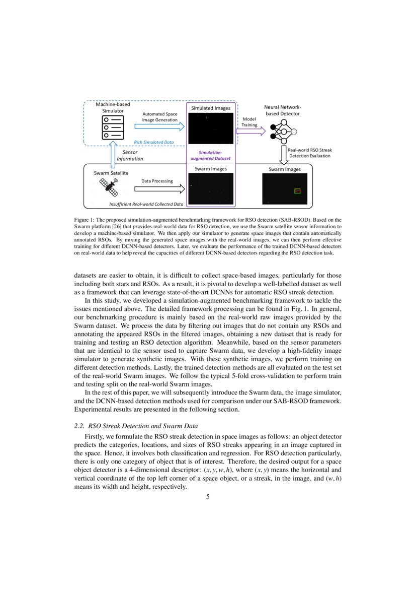 A Simulation Augmented Benchmarking Framework For Automatic Rso Streak
