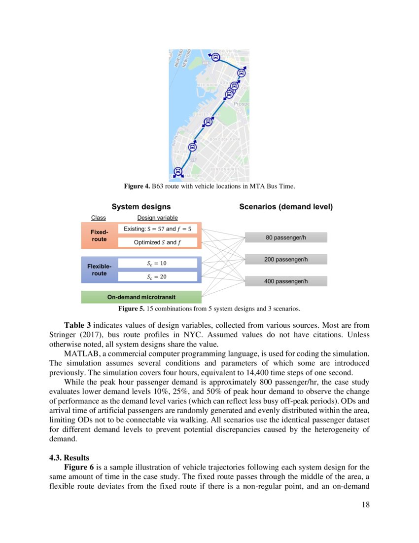 A simulation sandbox to compare fixed-route, flexible-route transit ...