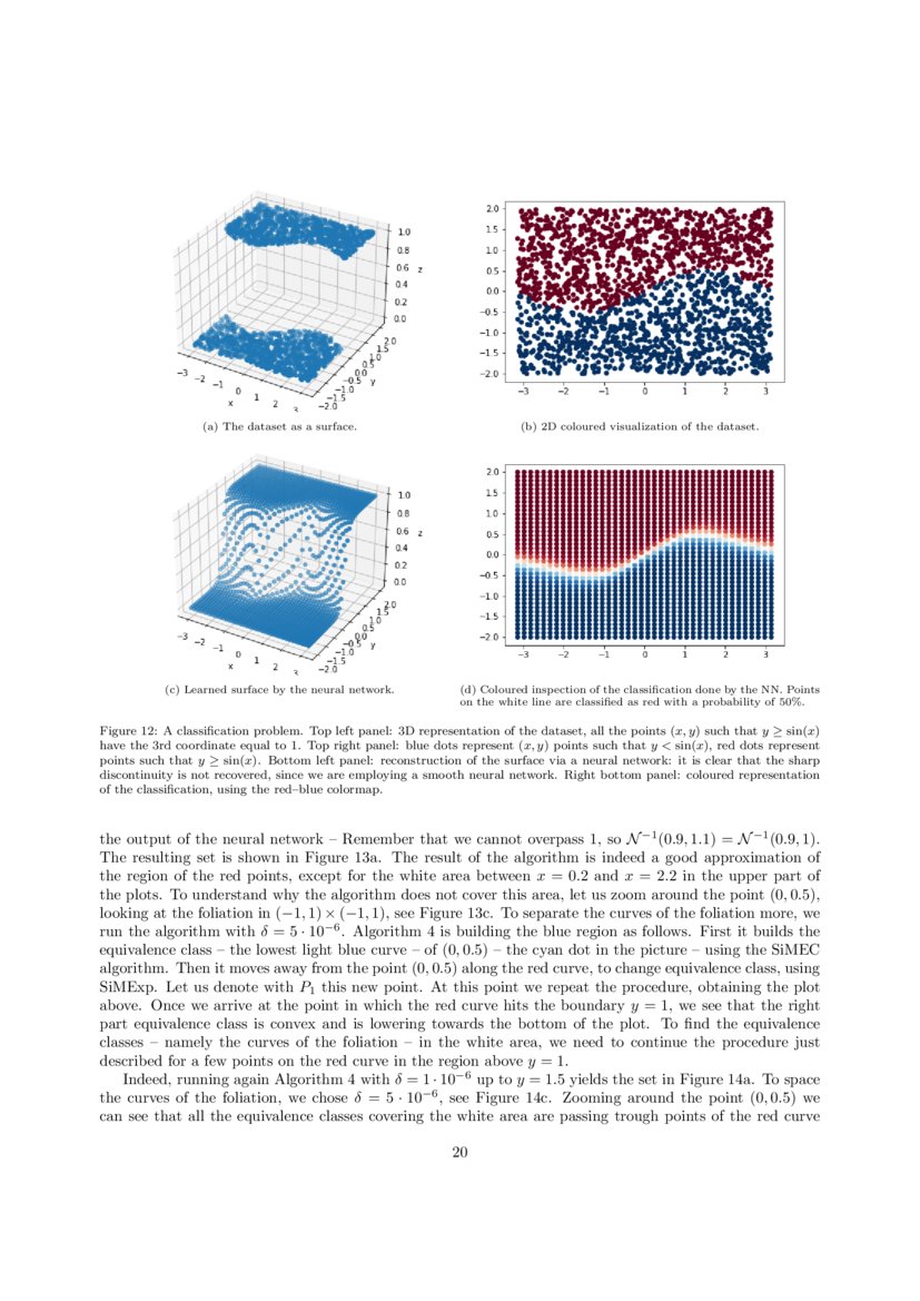 A Singular Riemannian Geometry Approach To Deep Neural Networks Ii Reconstruction Of 1 D 1150