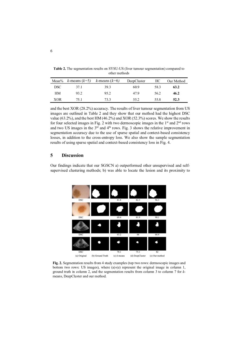 A Spatial Guided Self Supervised Clustering Network For Medical Image Segmentation Deepai