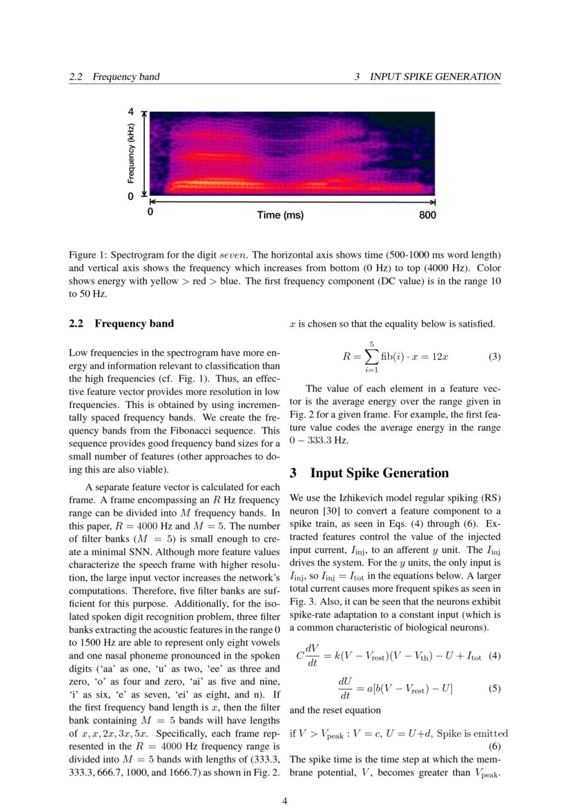 A Spiking Network that Learns to Extract Spike Signatures from Speech ...