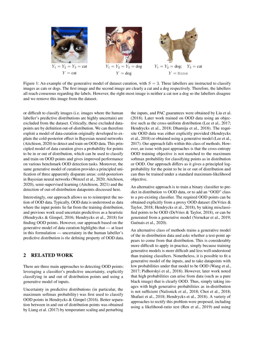 A Statistical Theory Of Out Of Distribution Detection Deepai