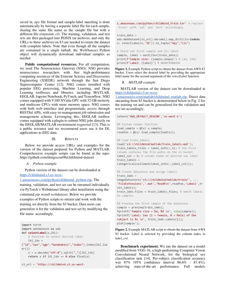 A streamable large-scale clinical EEG dataset for Deep Learning | DeepAI
