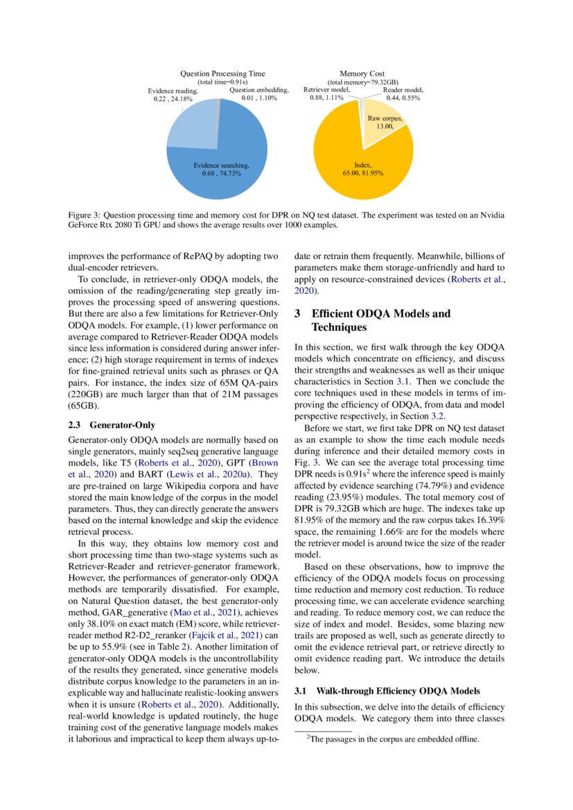 A Survey For Efficient Open Domain Question Answering Deepai