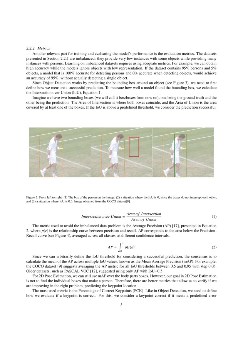 A Survey of Advanced Computer Vision Techniques for Sports | DeepAI