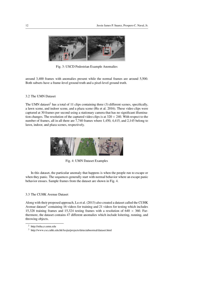 A Survey on Deep Learning Techniques for Video Anomaly Detection | DeepAI