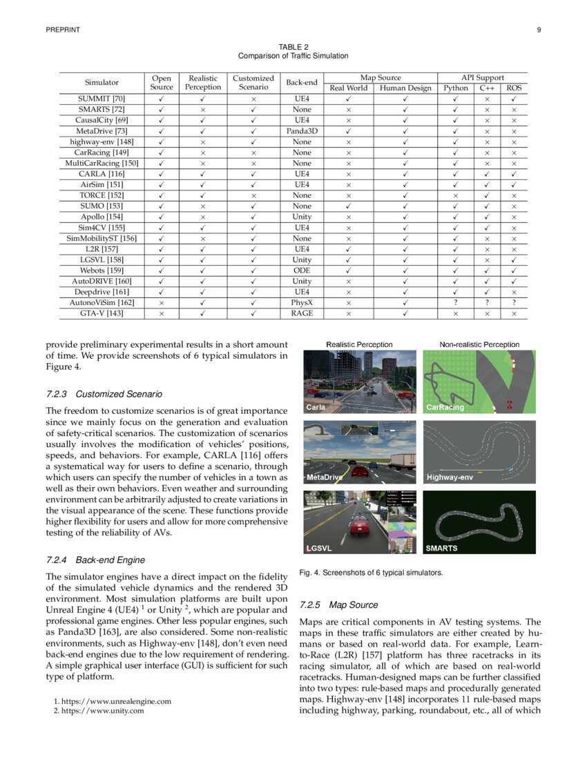 A Survey on Safety-Critical Driving Scenario Generation – A ...