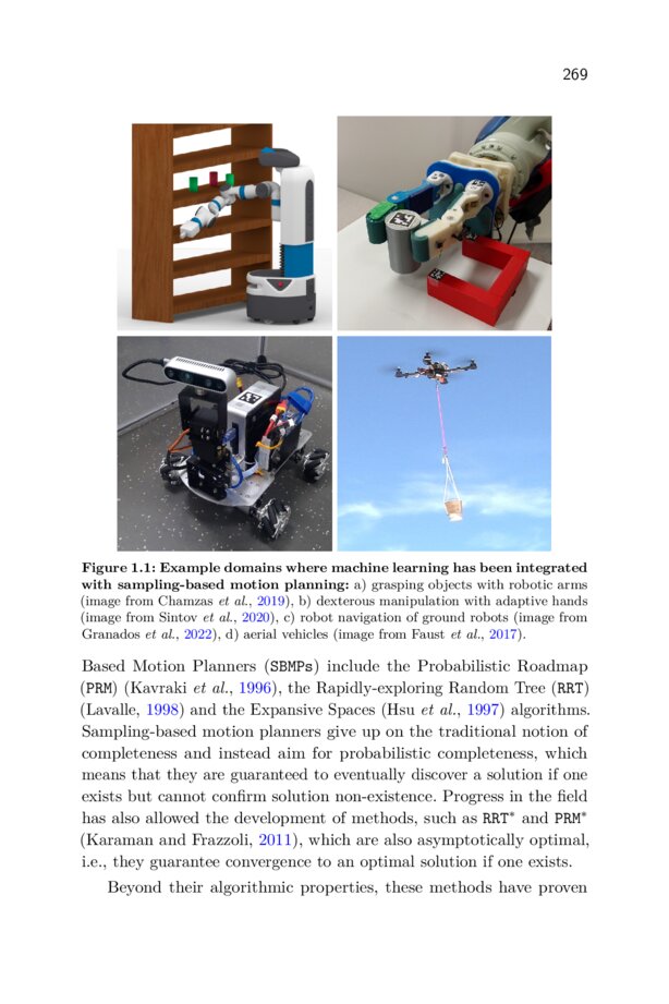 A Survey On The Integration Of Machine Learning With Sampling Based Motion Planning Deepai