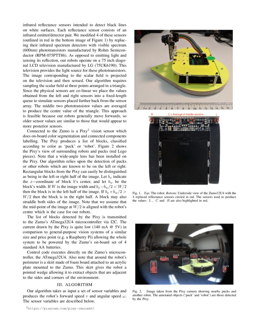 A Swarm of Simple Robots Constructing Planar Shapes | DeepAI