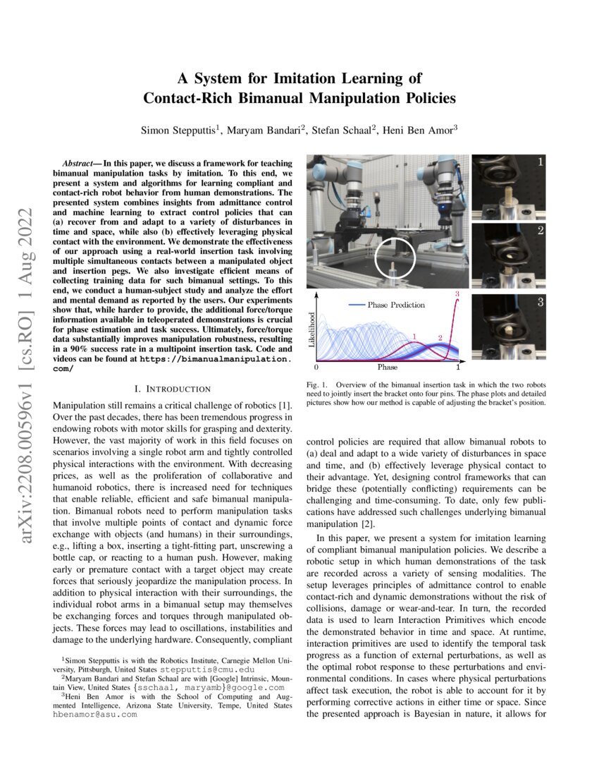 A System for Imitation Learning of Contact-Rich Bimanual Manipulation ...