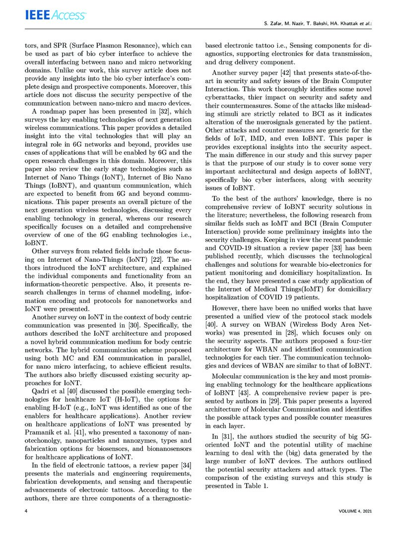 A Systematic Review of Bio-Cyber Interface Technologies and Security ...