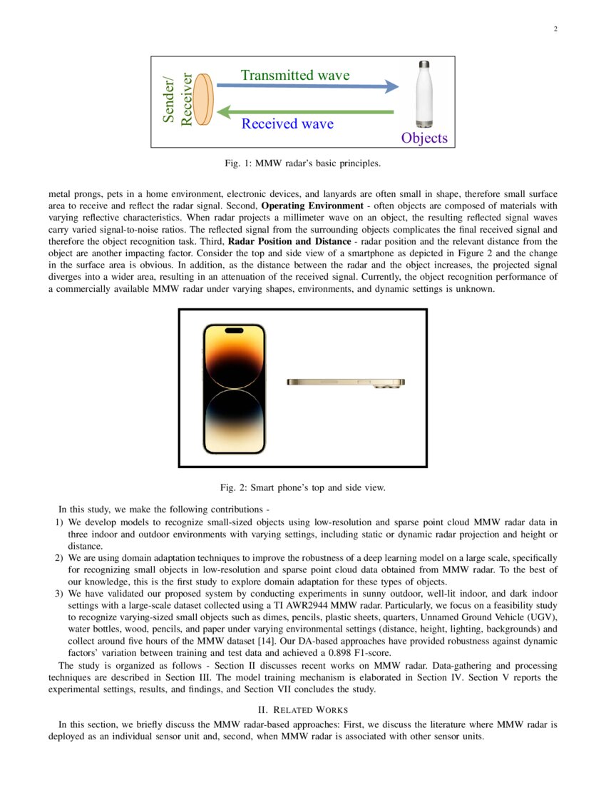 A Systematic Study on Object Recognition Using Millimeter-wave Radar ...