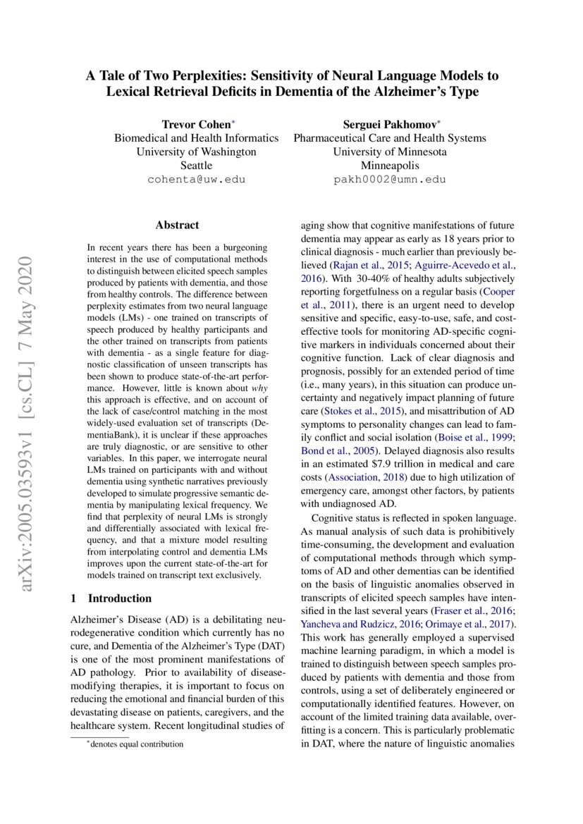 A Tale Of Two Perplexities Sensitivity Of Neural Language Models To Lexical Retrieval Deficits
