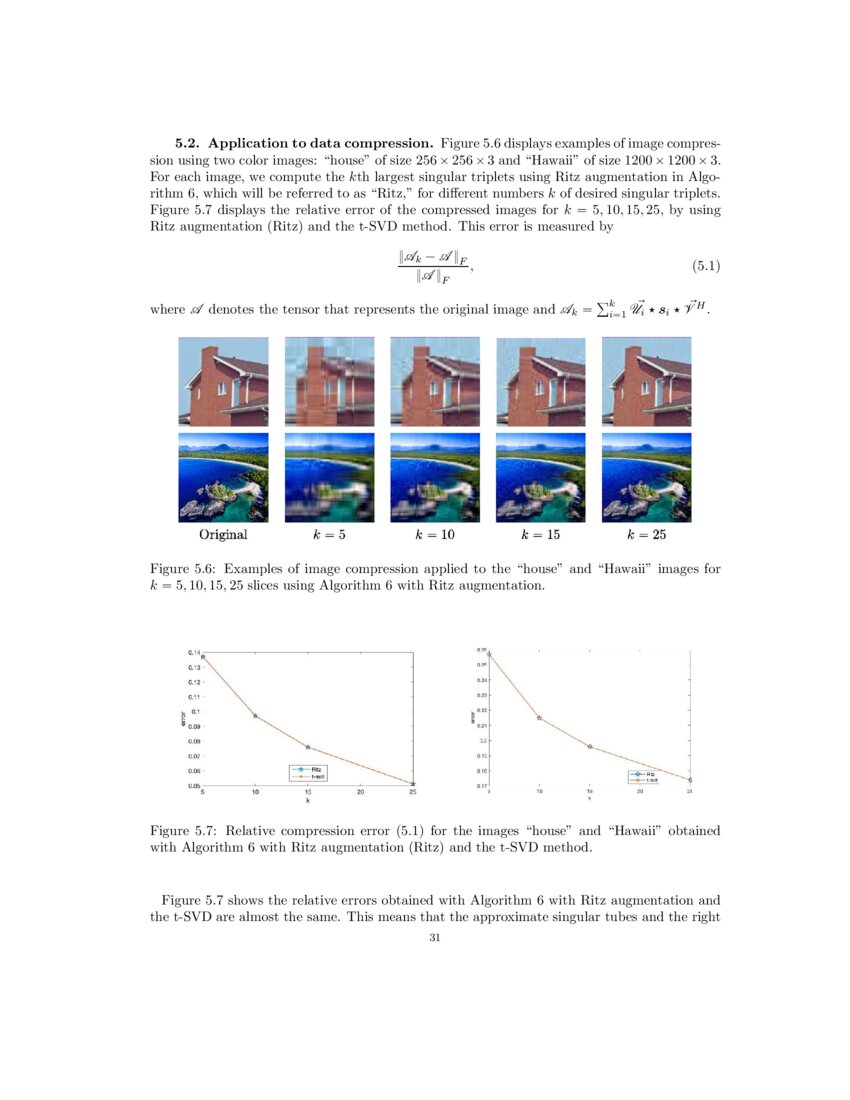 A Tensor Bidiagonalization Method For Higher Order Singular Value Decomposition With 