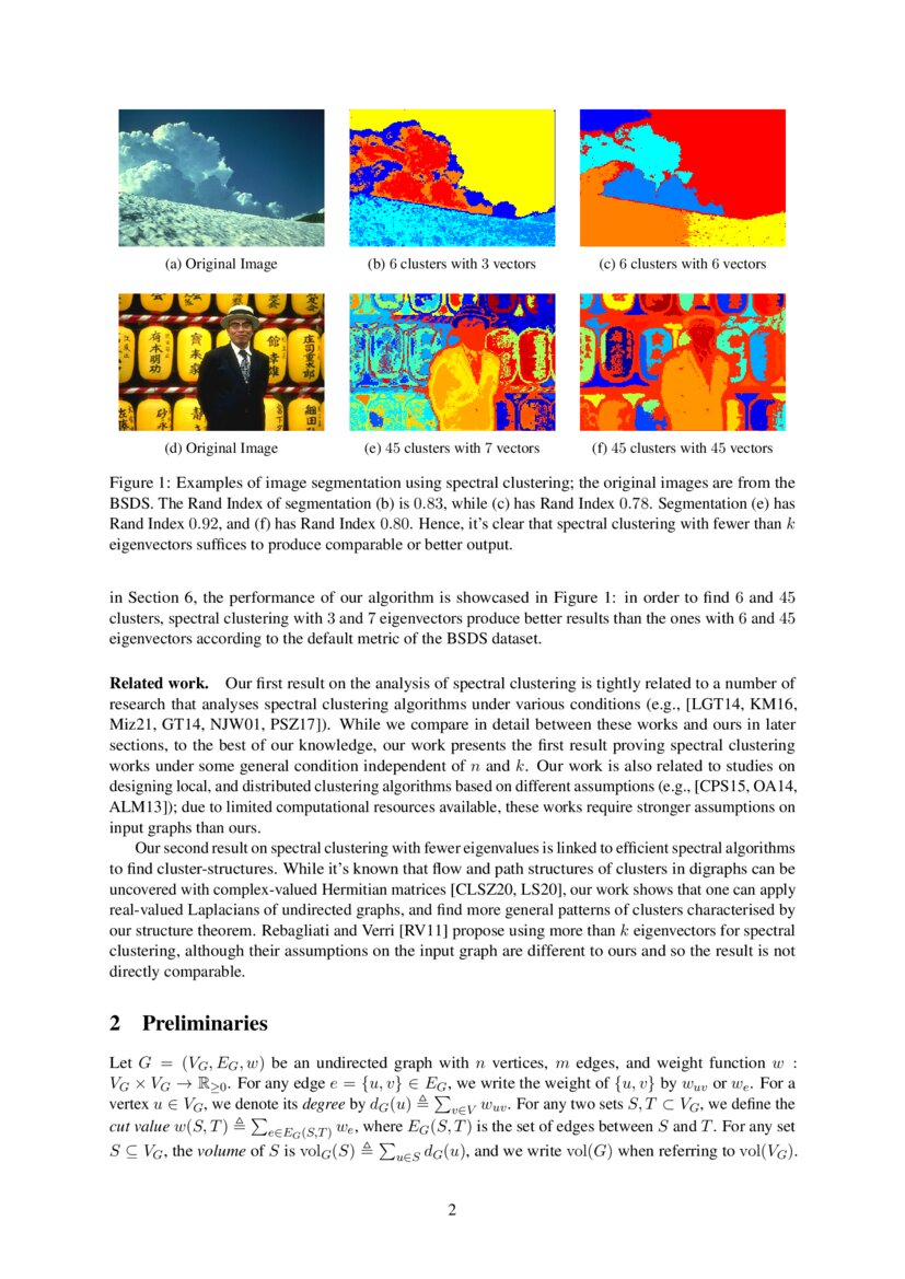 A Tighter Analysis Of Spectral Clustering And Beyond Deepai