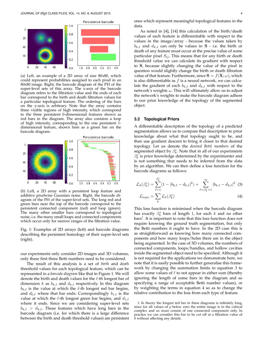 A Topological Loss Function for Deep-Learning based Image Segmentation ...