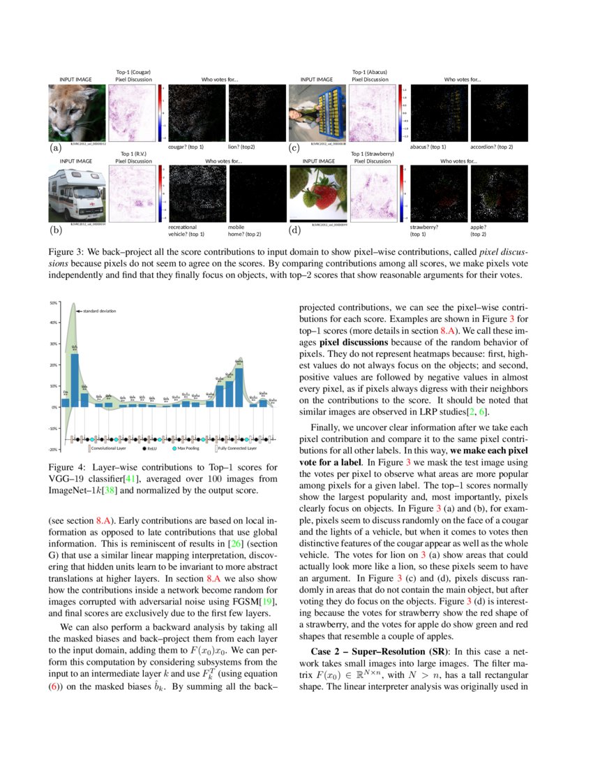 A Tour of Convolutional Networks Guided by Linear Interpreters | DeepAI