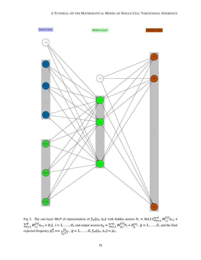 A Tutorial On The Mathematical Model Of Single Cell Variational Inference Deepai