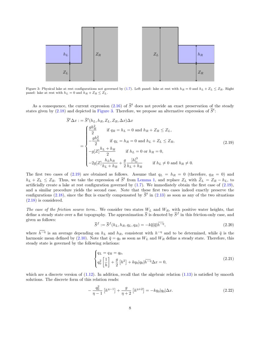 A Two Dimensional High Order Well Balanced Scheme For The Shallow Water Equations With