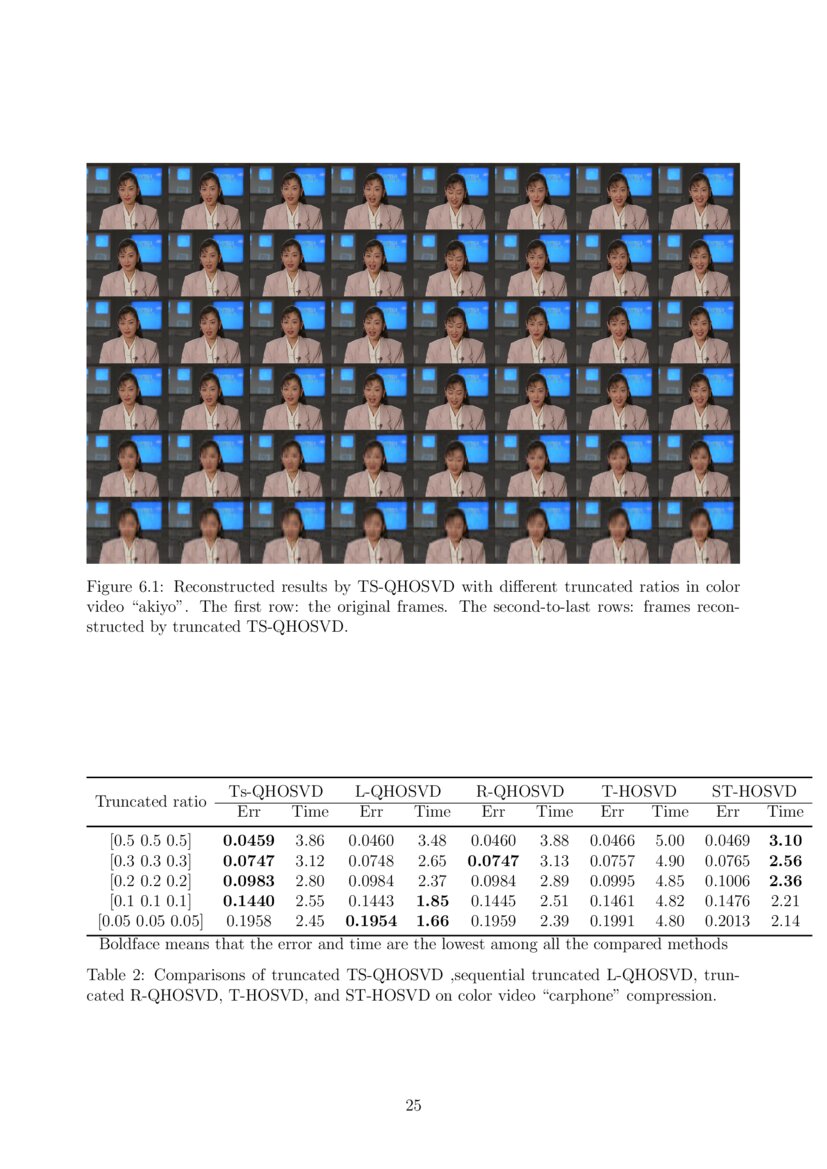 A Two Sided Quaternion Higher Order Singular Value Decomposition Deepai