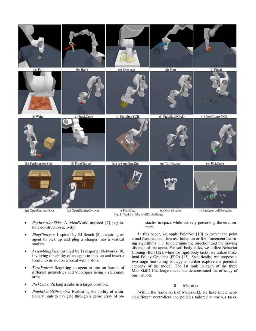 A Two Stage Fine Tuning Strategy For Generalizable Manipulation Skill