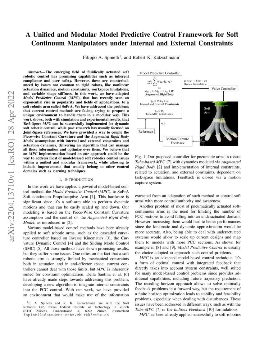 A Unified And Modular Model Predictive Control Framework For Soft Continuum Manipulators Under