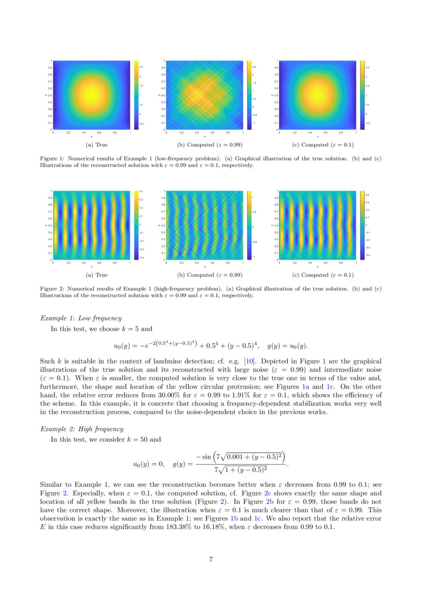 A variational frequency-dependent stabilization for the Helmholtz equation with noisy Cauchy ...