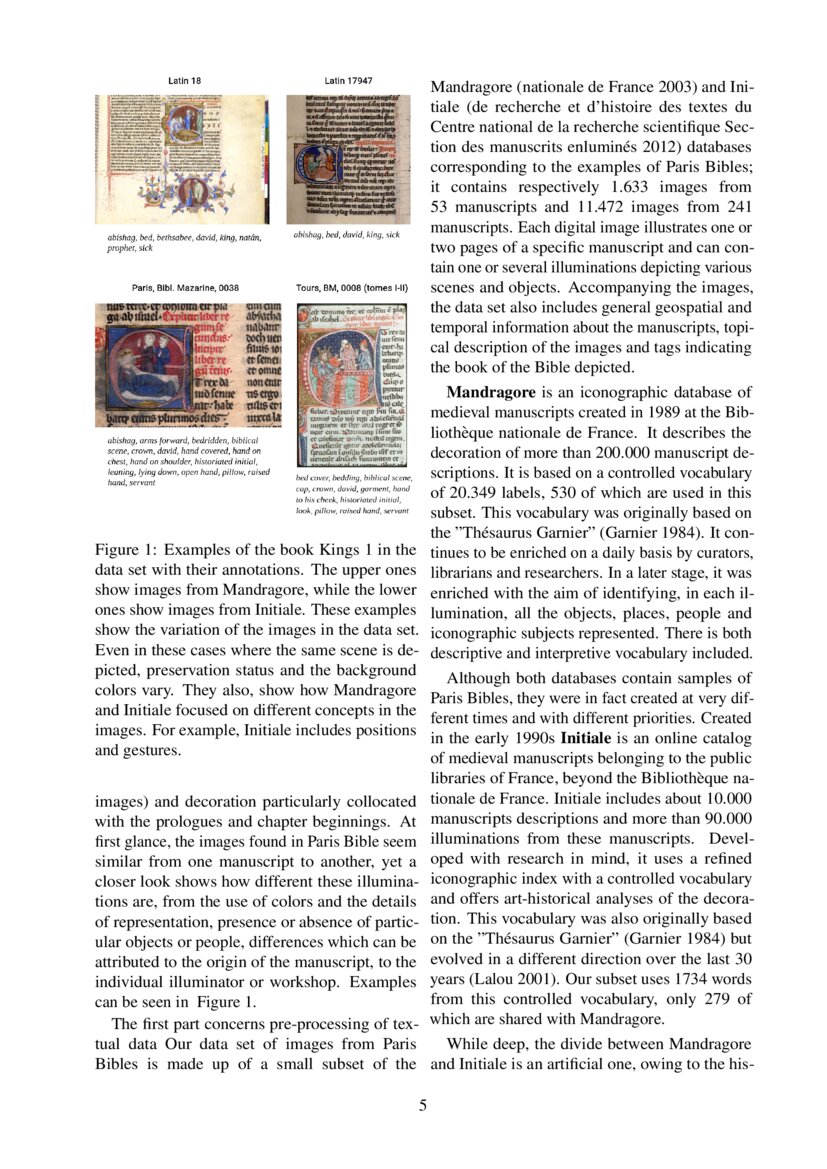 A Visual Analytics Framework For Composing A Hierarchical Classification For Medieval