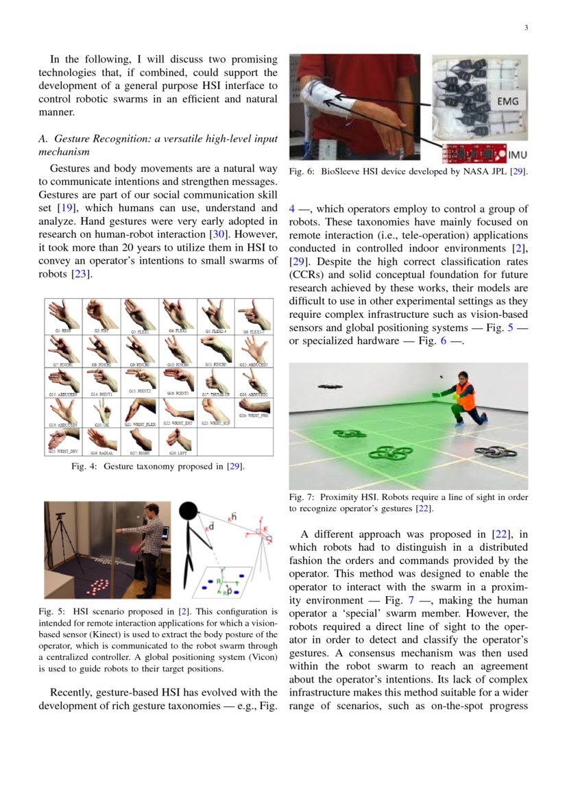 A wearable general-purpose solution for Human-Swarm Interaction | DeepAI