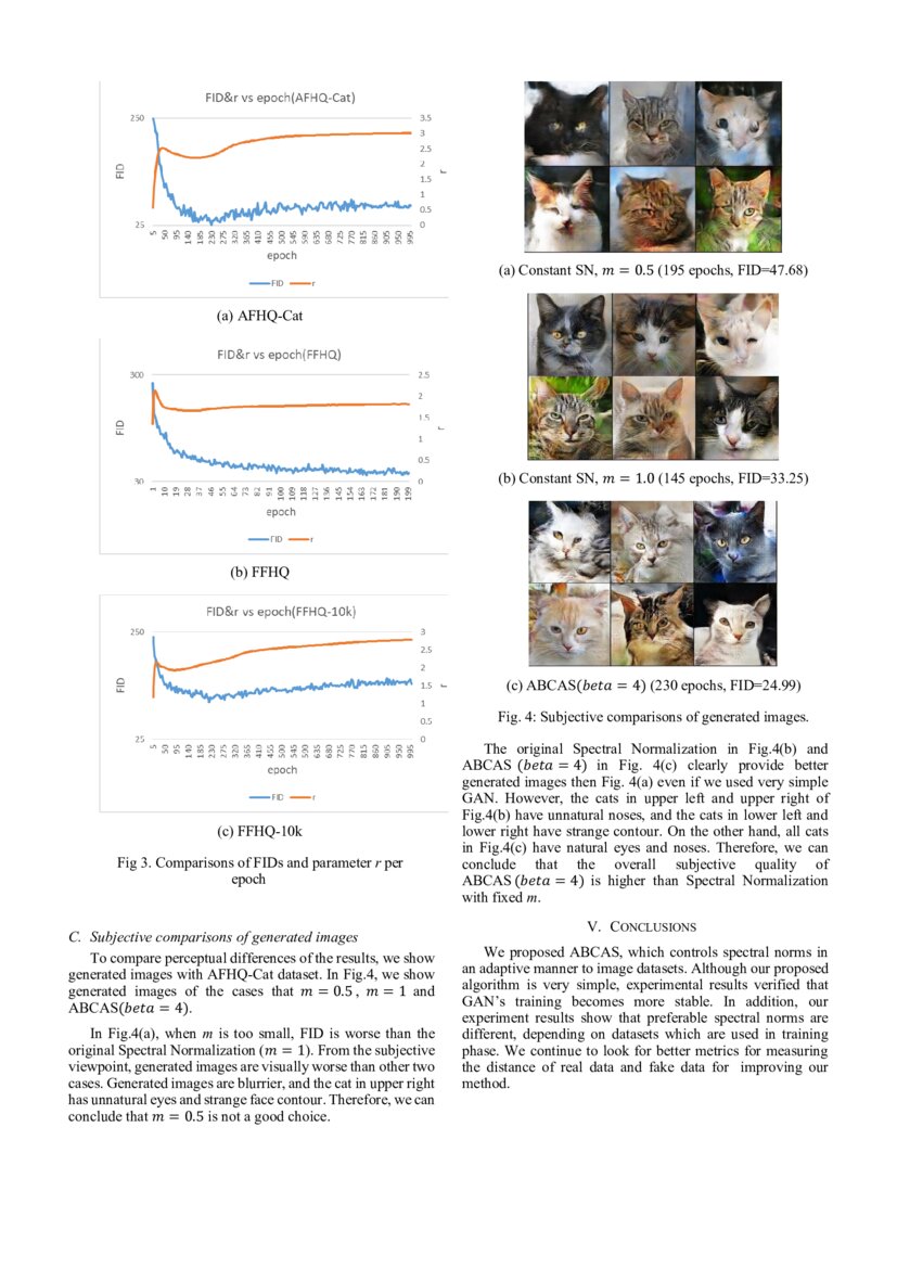 ABCAS: Adaptive Bound Control of spectral norm as Automatic Stabilizer ...
