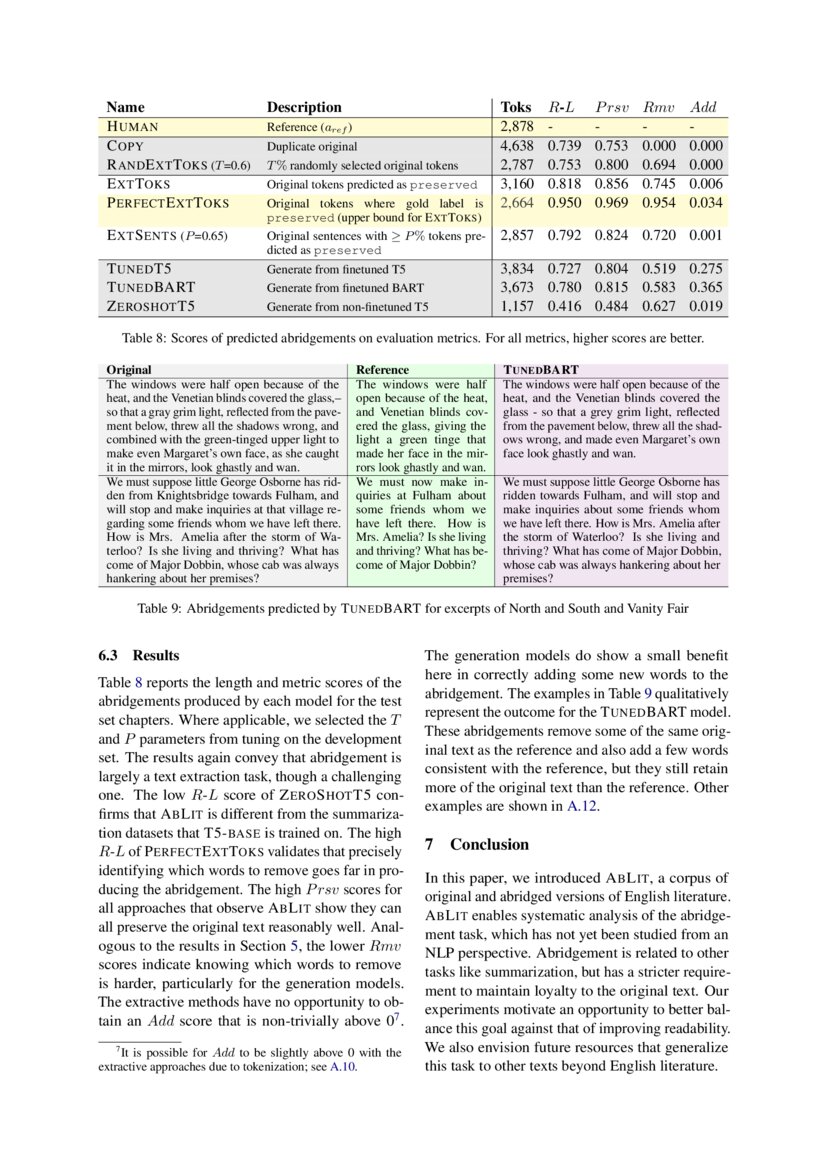 AbLit: A Resource for Analyzing and Generating Abridged Versions of ...