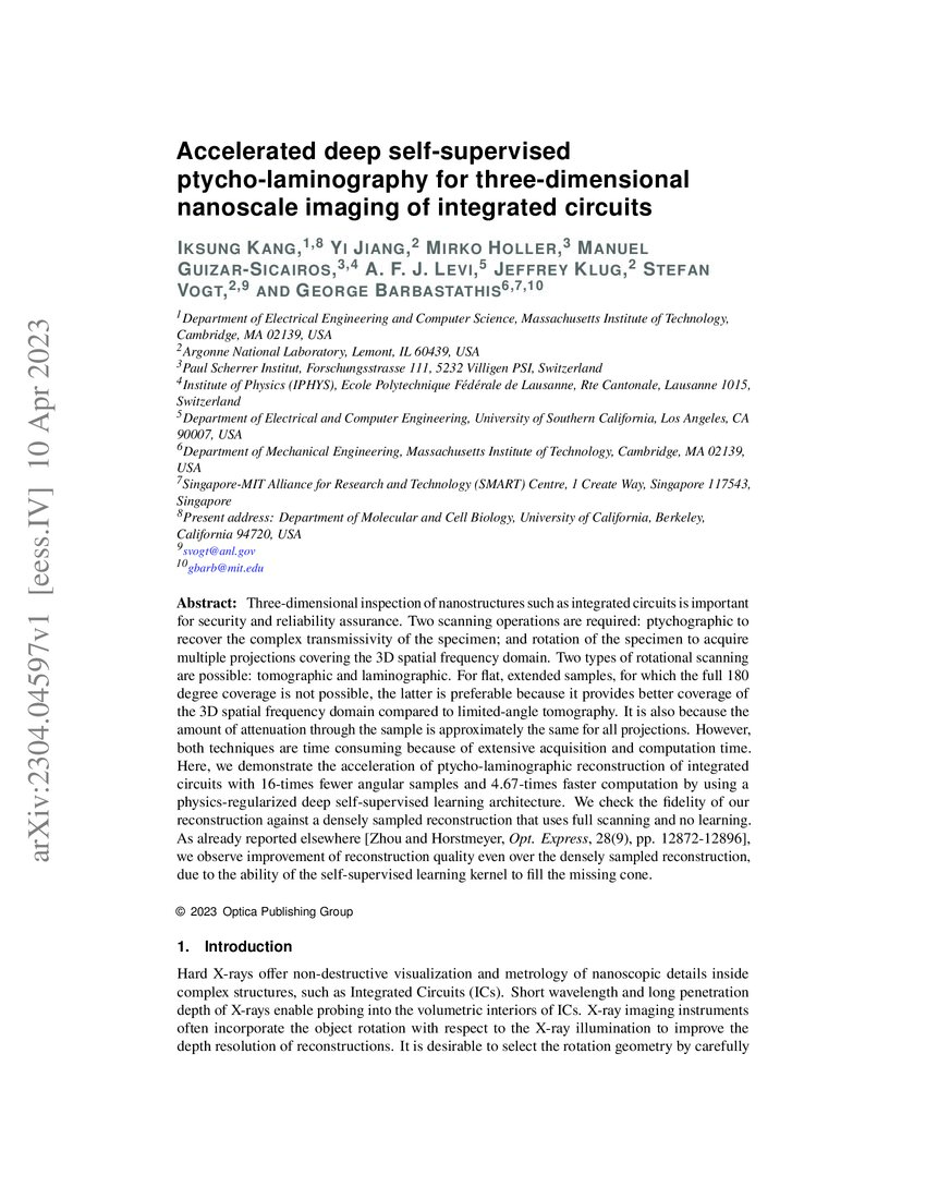 Accelerated deep self-supervised ptycho-laminography for three-dimensional nanoscale imaging of ...
