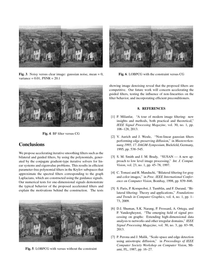 Accelerated graph-based spectral polynomial filters | DeepAI