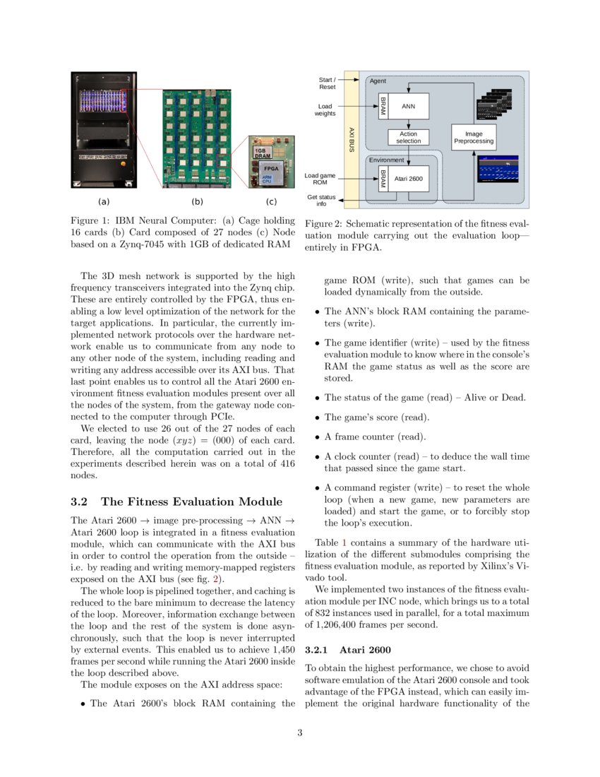 Accelerating Deep Neuroevolution On Distributed Fpgas For Reinforcement Learning Problems Deepai