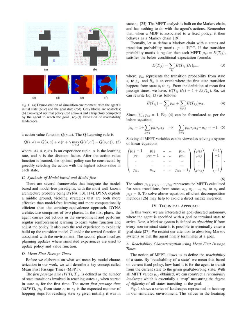 Accelerating Goal Directed Reinforcement Learning By Model