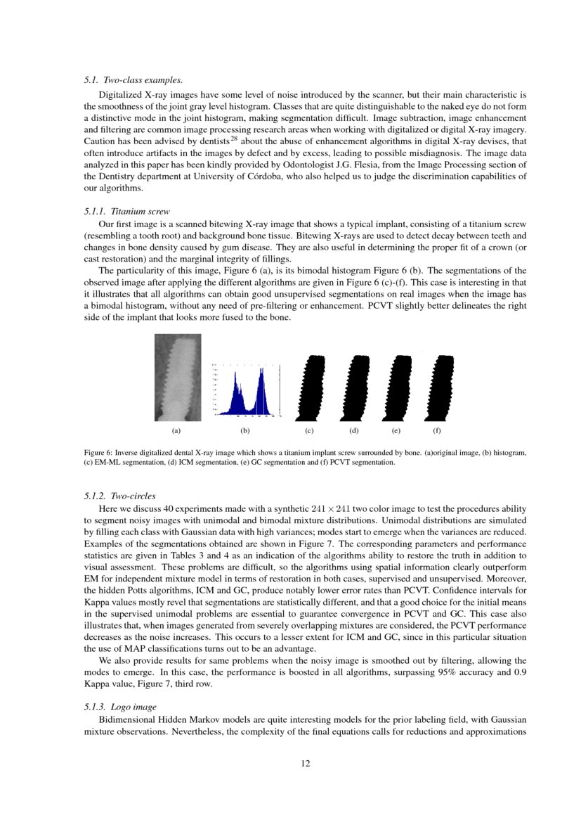 Accuracy Of Map Segmentation With Hidden Potts And Markov Mesh Prior Models Via Path Constrained
