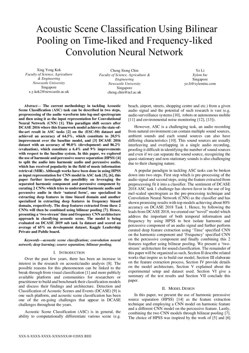 Acoustic Scene Classification Using Bilinear Pooling on Time-liked and Frequency-liked ...