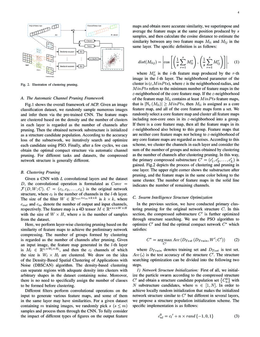 ACP: Automatic Channel Pruning via Clustering and Swarm Intelligence Optimization for CNN | DeepAI