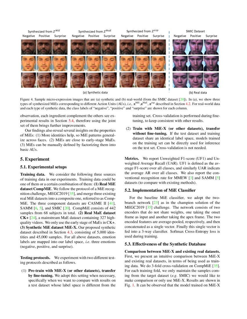 Action Units That Constitute Trainable Micro-expressions (and A Large ...