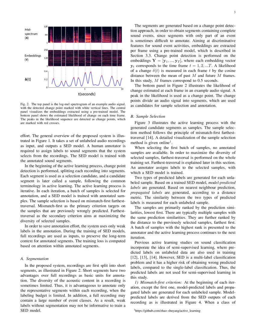 Active Learning for Sound Event Detection | DeepAI Active Learning for Sound Event Detection | DeepAI