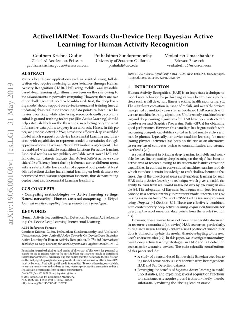 ActiveHARNet: Towards On-Device Deep Bayesian Active Learning for Human Activity Recognition ...