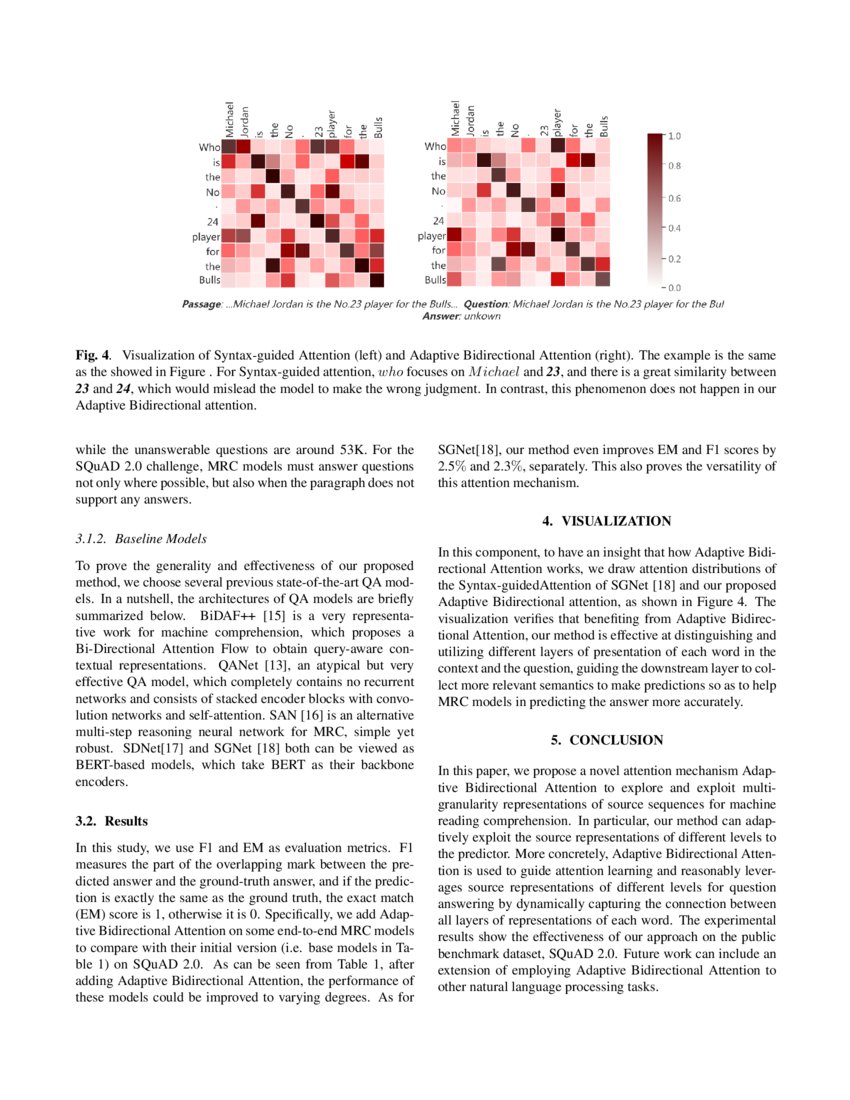 Adaptive Bi-directional Attention: Exploring Multi-Granularity ...