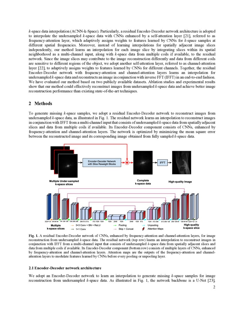 Adaptive convolutional neural networks for k-space data interpolation in fast magnetic resonance ...