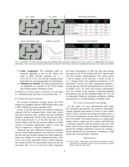 Adaptive Lookahead Pure-Pursuit for Autonomous Racing | DeepAI