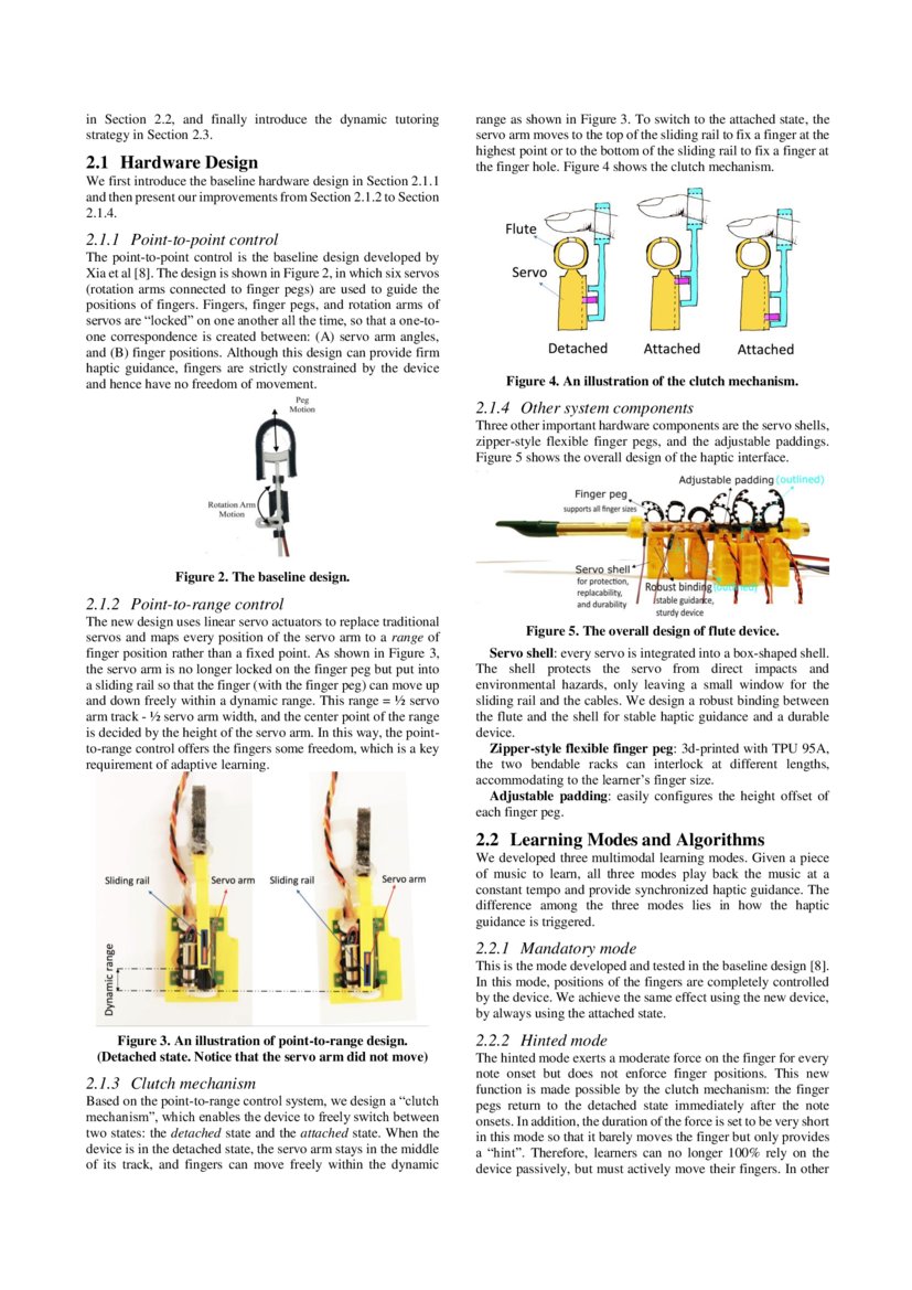 Adaptive Multimodal Music Learning via Interactive-haptic Instrument ...
