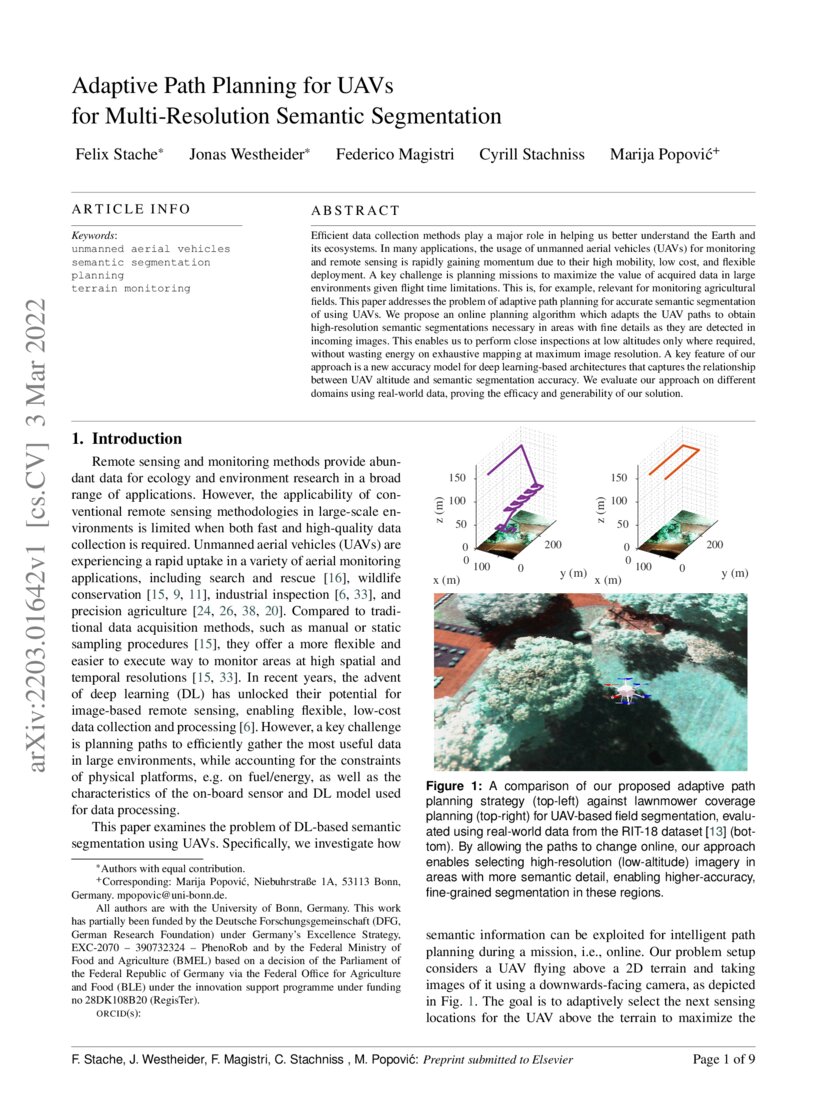 Adaptive Path Planning for UAVs for Multi-Resolution Semantic ...