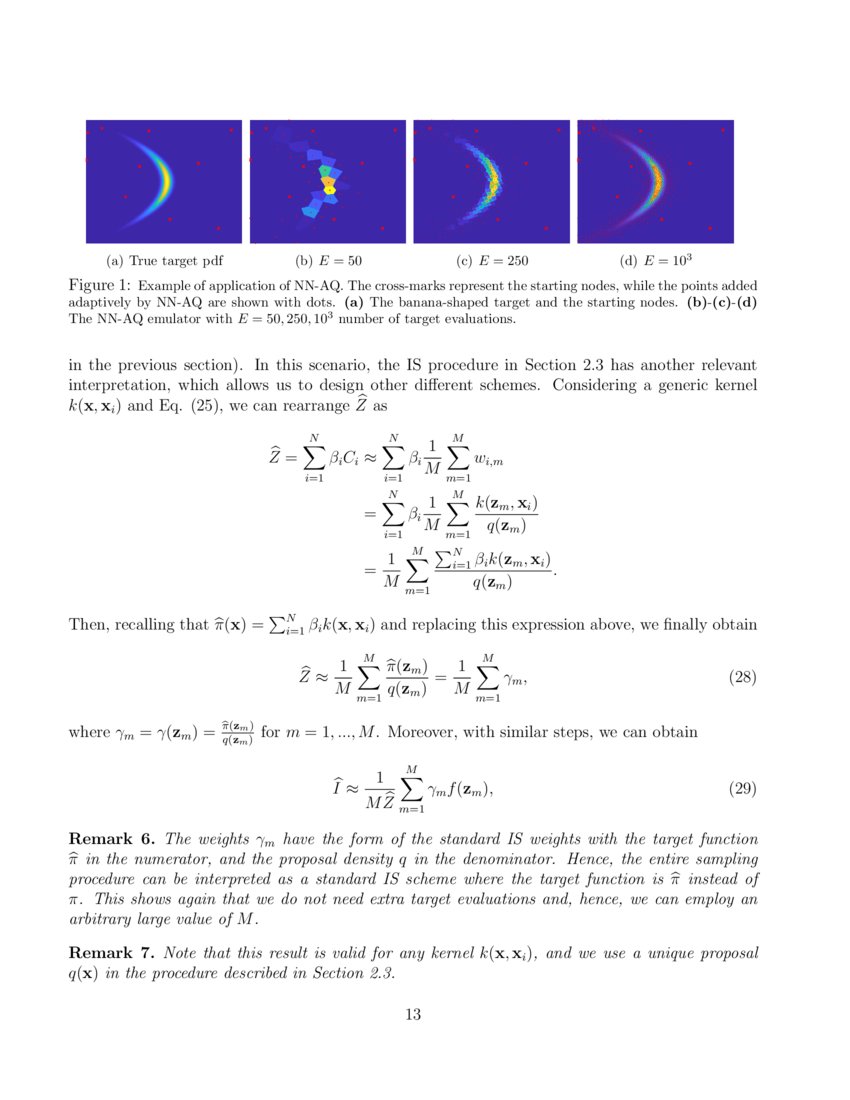 Adaptive quadrature schemes for Bayesian inference via active learning ... Adaptive quadrature schemes for Bayesian inference via active learning ...